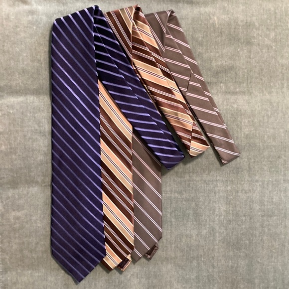 Calvin Klein | Other | Three Neckties | Poshmark